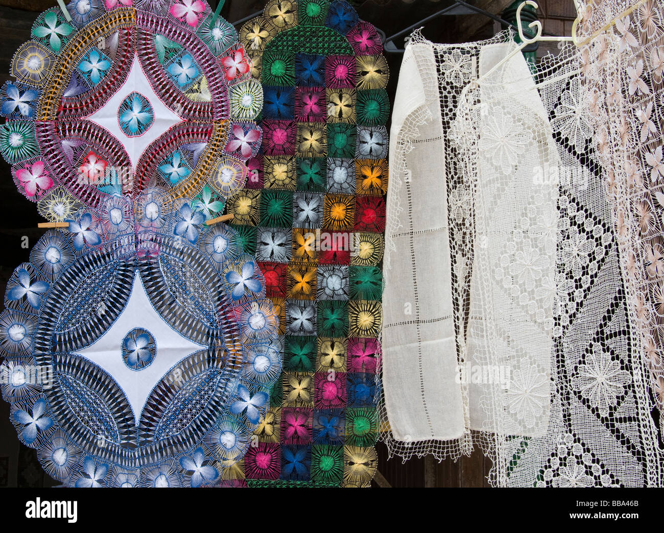 Paraguay.Central Department.Traditional Crafts.Textile Stock Photo - Alamy