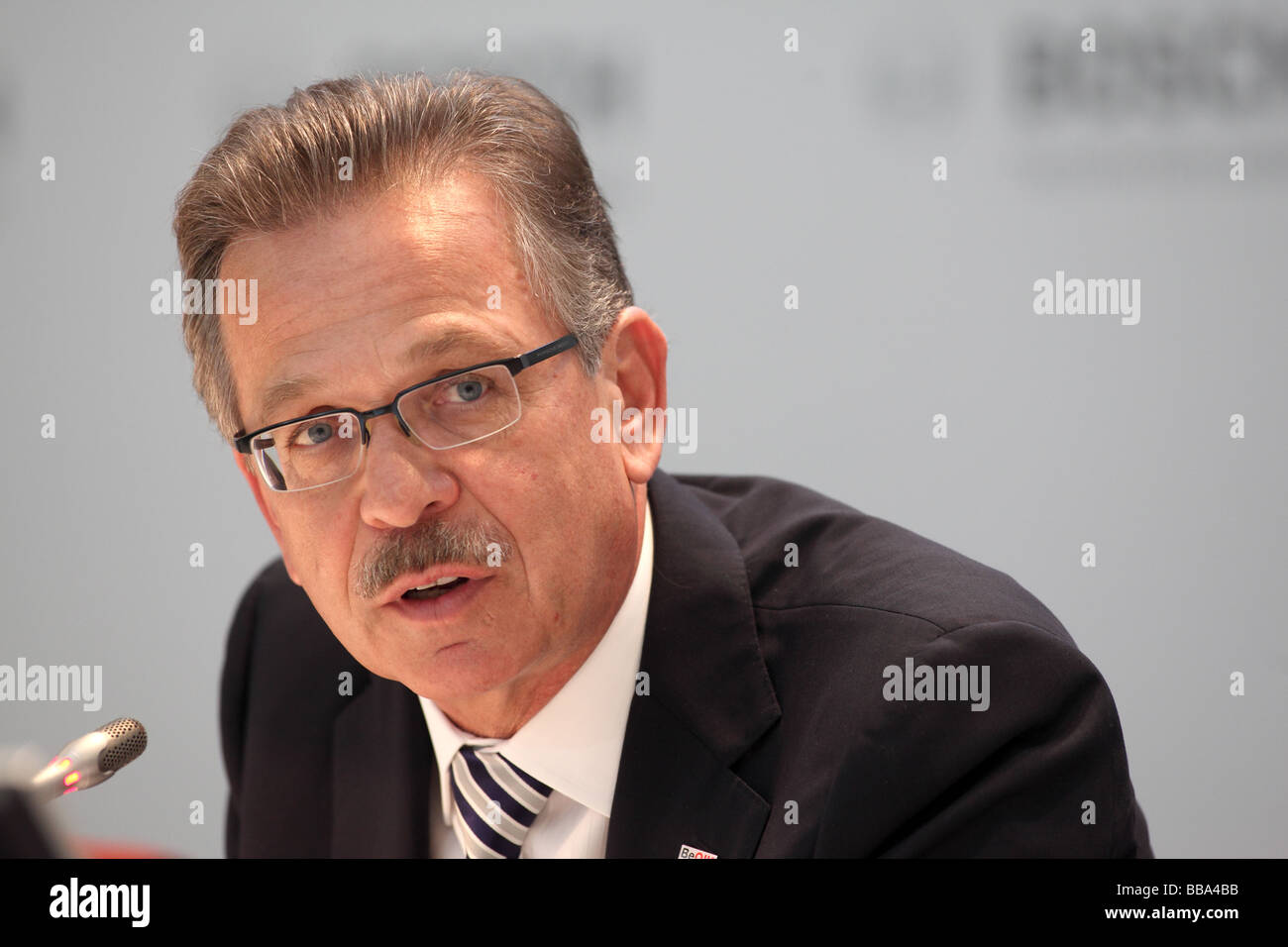 Chief executive Franz Fehrenbach of Robert Bosch GmbH Stock Photo - Alamy