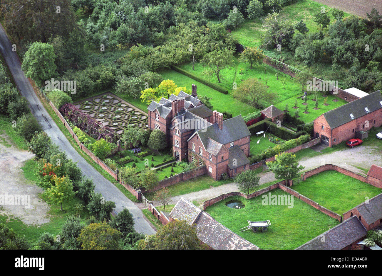 Moseley Old Hall Wolverhampton Staffordshire England Uk Stock Photo - Alamy
