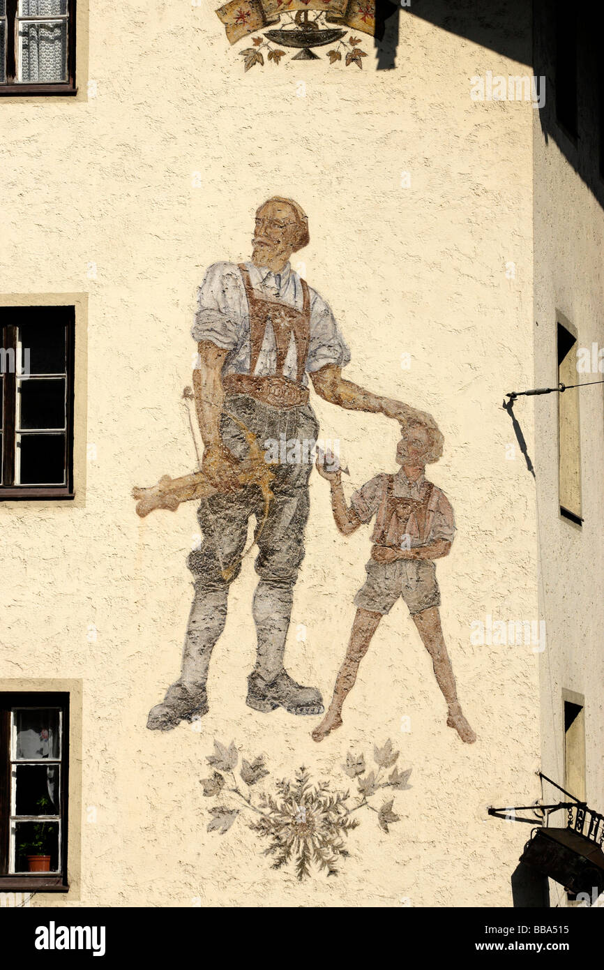 Bavarian Wall Mural Stock Photo - Alamy