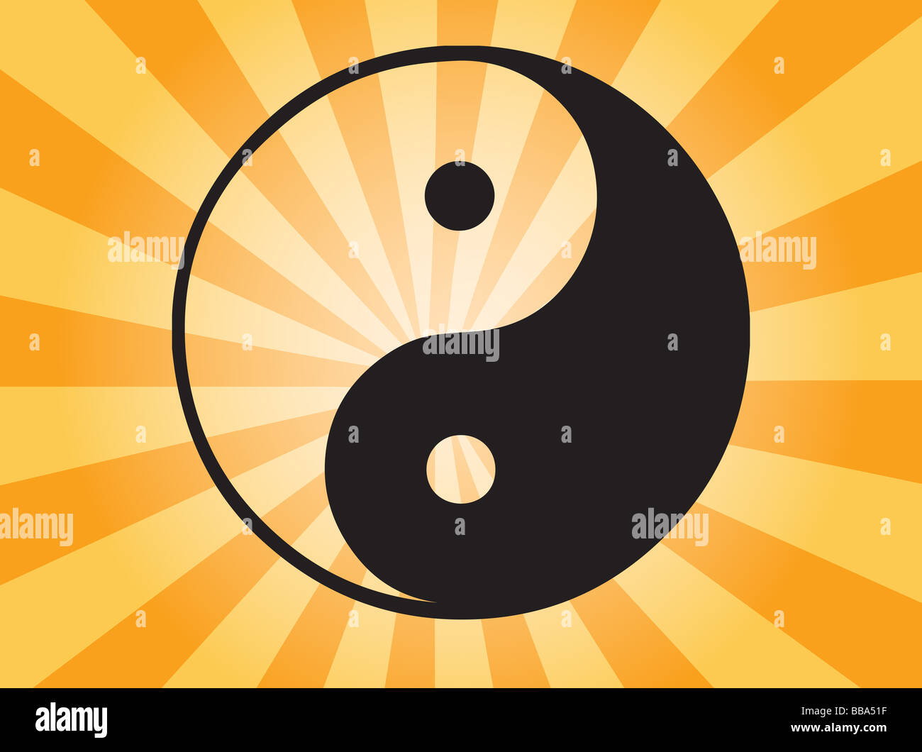 Yin yang symbol oriental representation of duality Stock Photo - Alamy