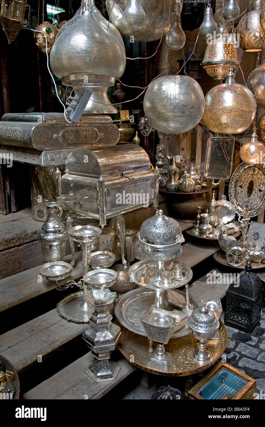 Khan el Khalili Islamic Cairo Egypt Bazaar Souk The souk dates back to ...