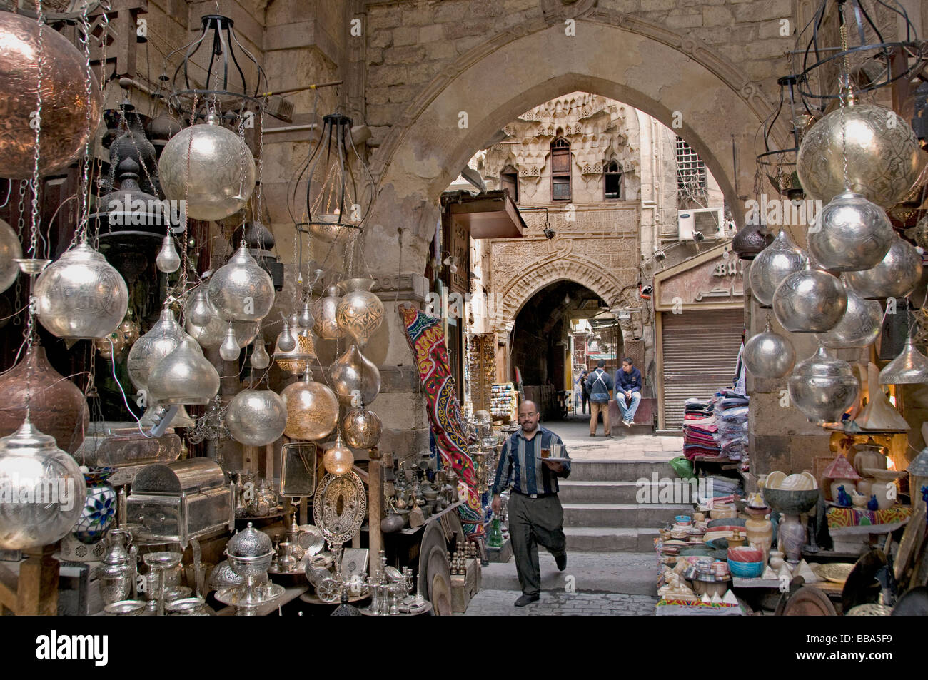 Khan el Khalili Islamic Cairo Egypt Bazaar Souk The souk dates back to ...