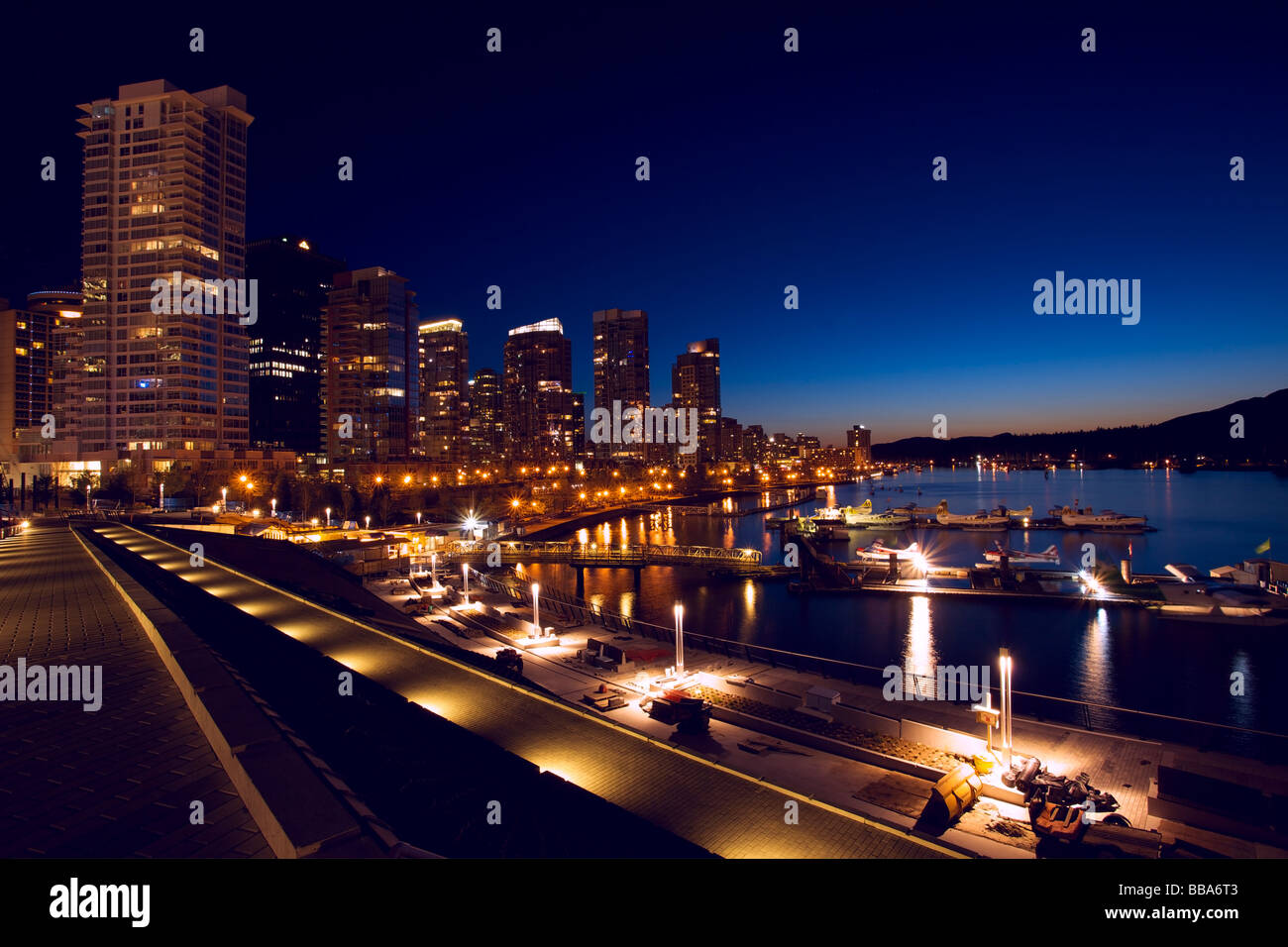Aerial of vancouver harbor hi-res stock photography and images - Alamy