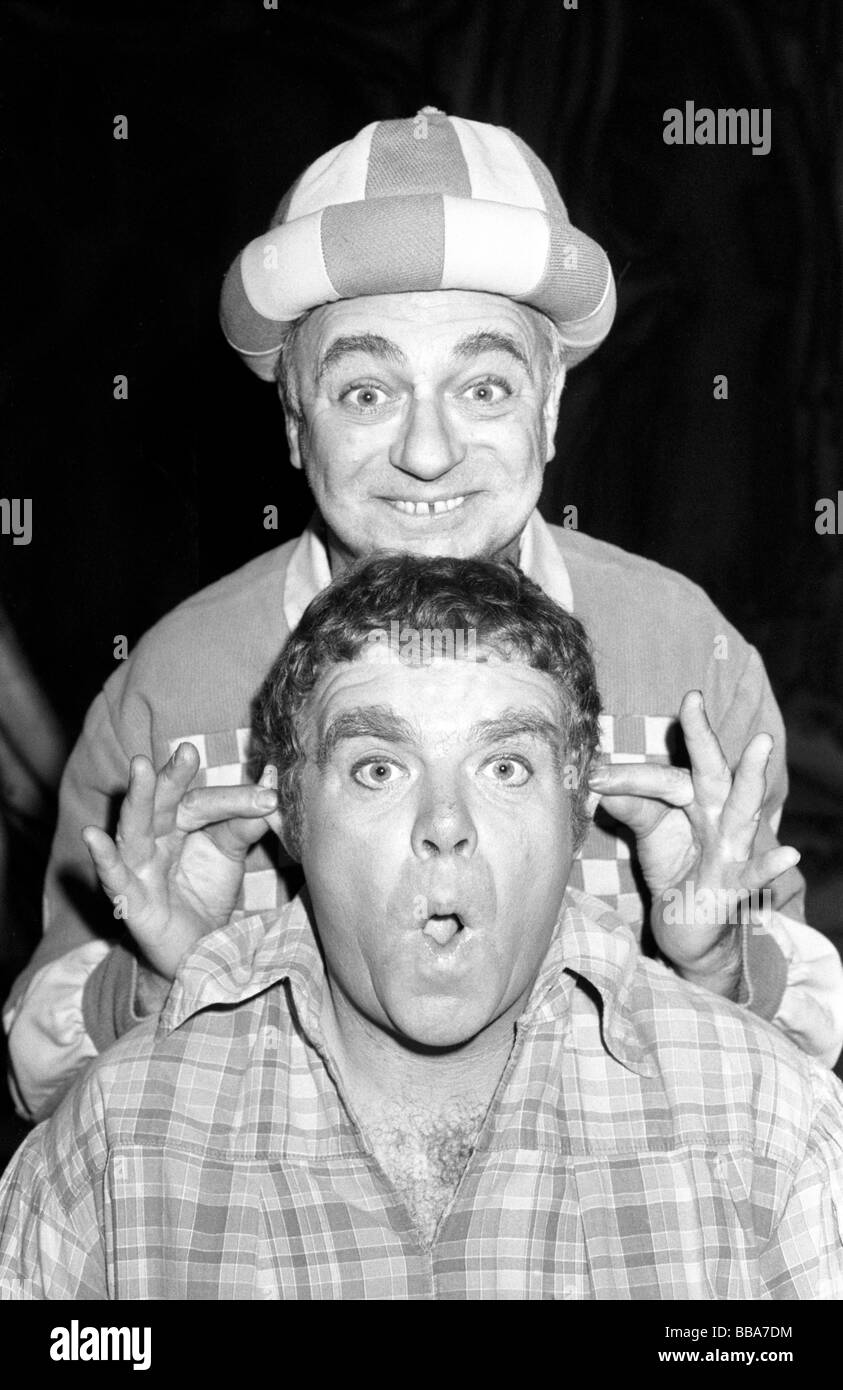 Pantomime actors Black and White Stock Photos & Images - Alamy