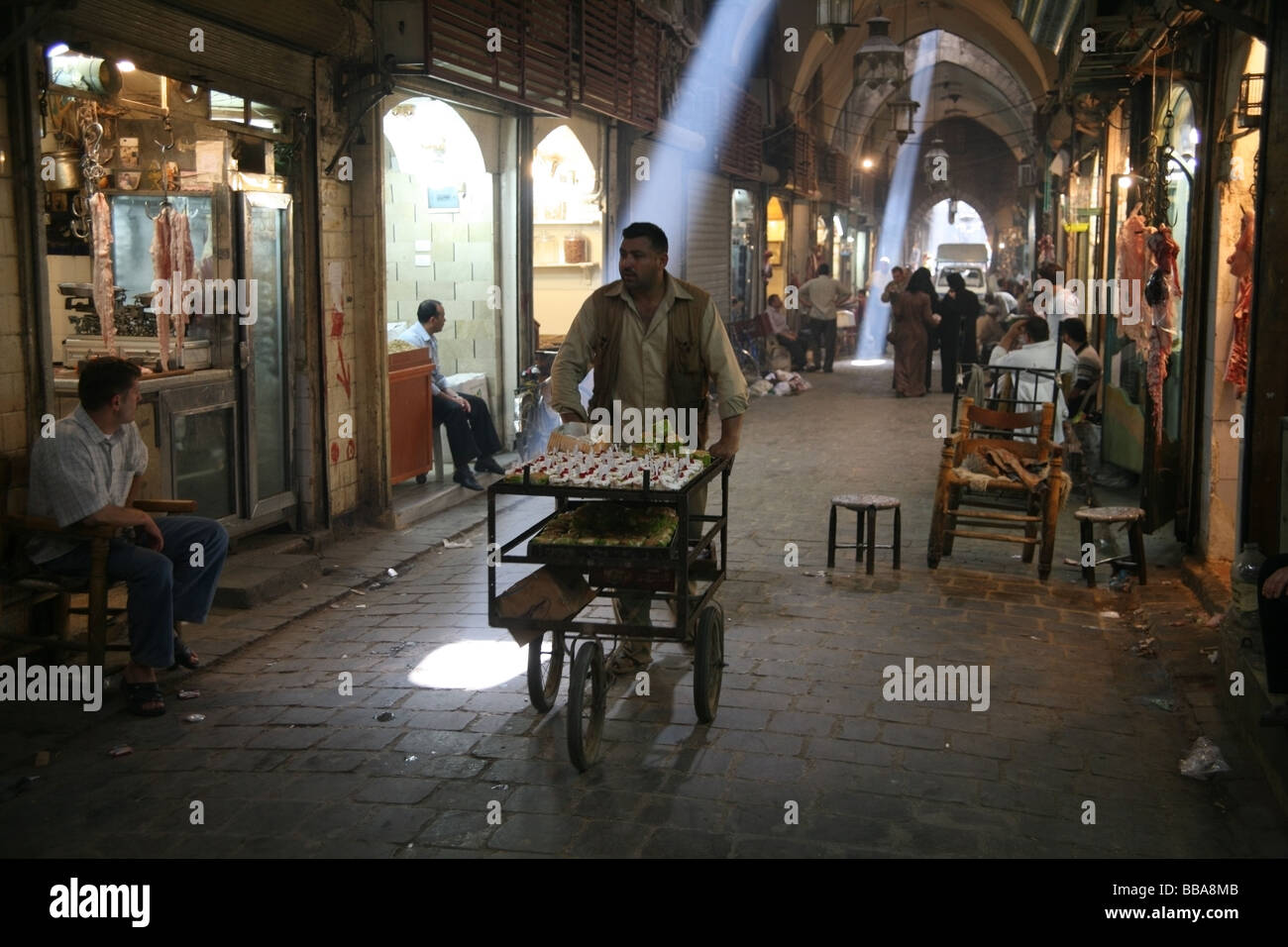 Aleppo town city syria shopping hi-res stock photography and images - Alamy