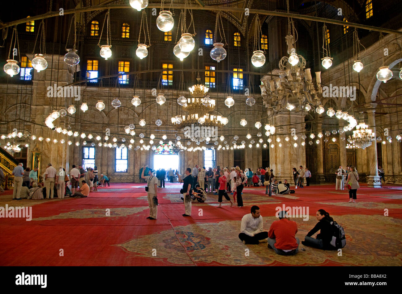 The Mosque of Muhammad Ali Pasha or Alabaster Mosque on the Citadel ...