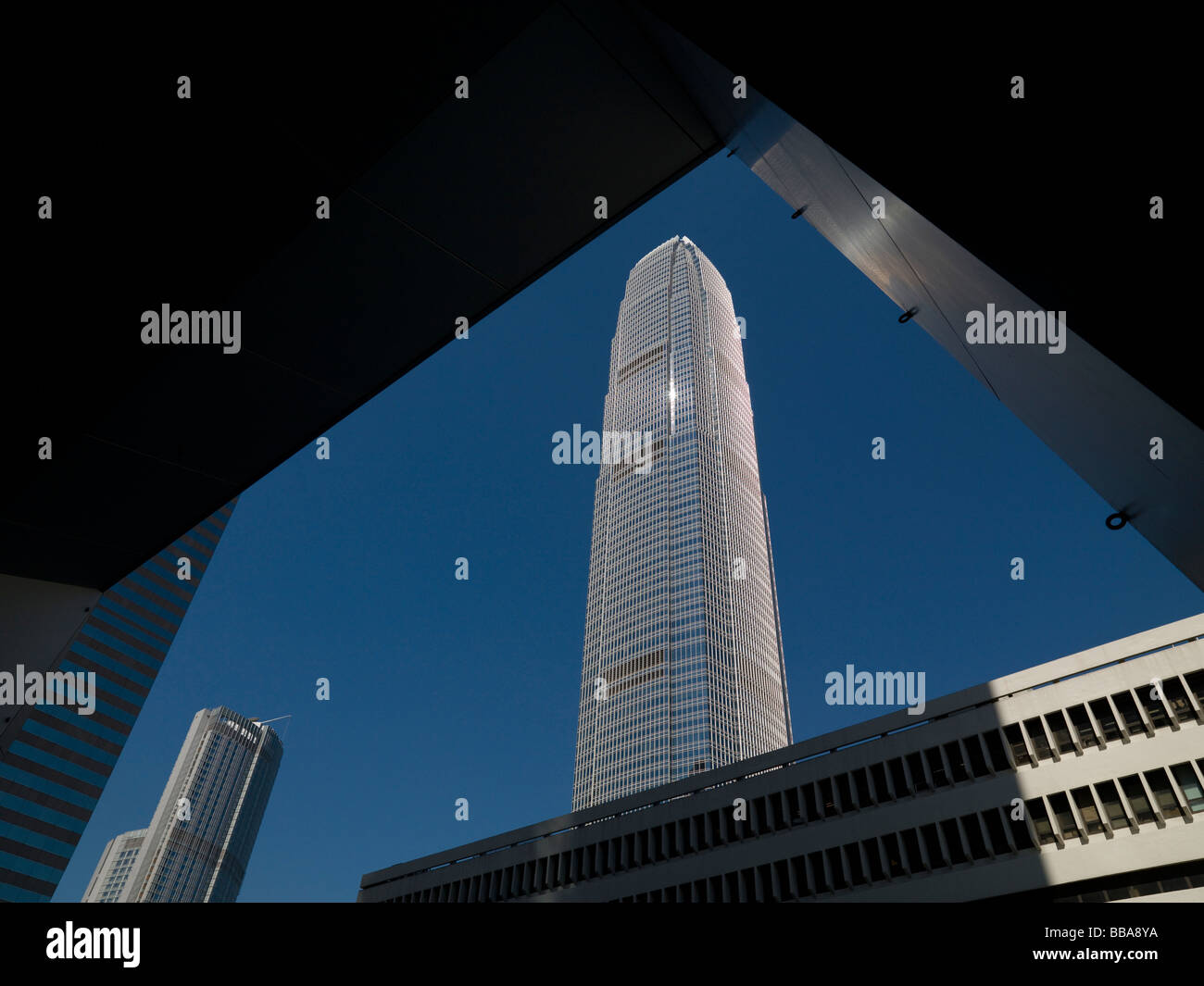 Two International Finance Center; Hong Kong, China Stock Photo - Alamy