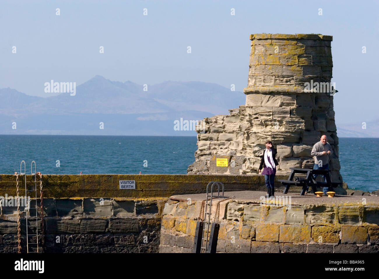Dunure harbour hi-res stock photography and images - Alamy