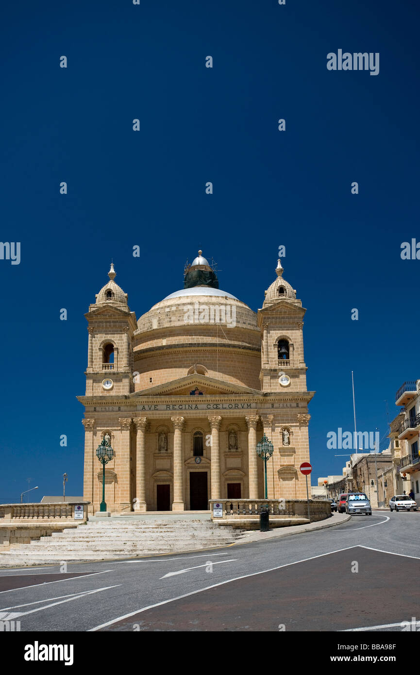Cathedral, Mgarr Church, Malta Stock Photo - Alamy