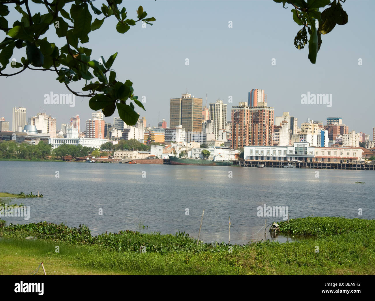 Paraguay.Asunción city and the Paraguay River Stock Photo - Alamy