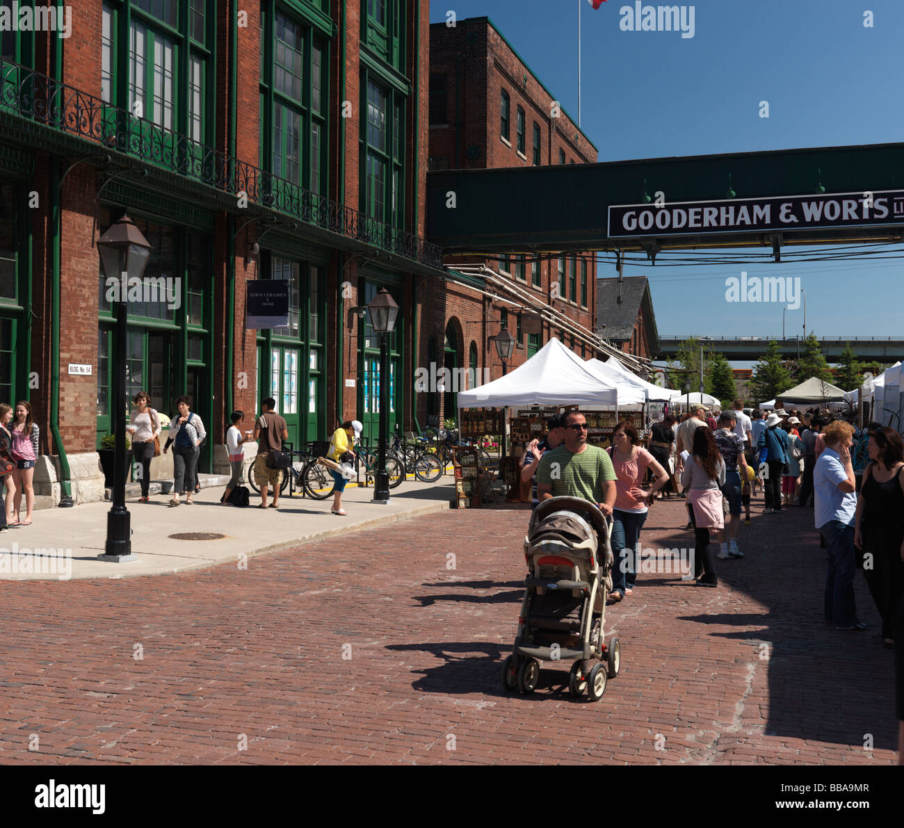 The Distillery Historic district in Toronto Stock Photo - Alamy