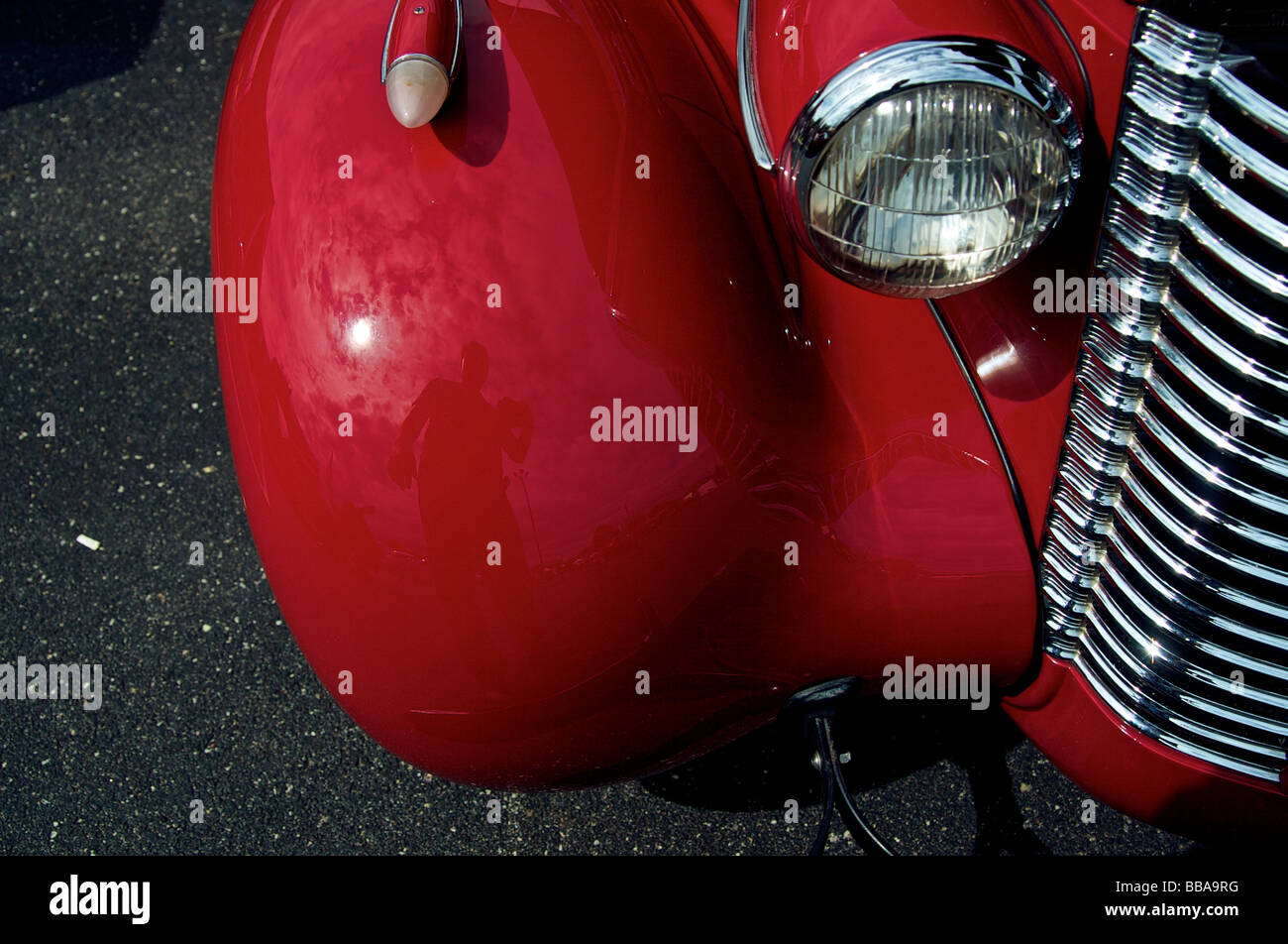 Antique red car hi-res stock photography and images - Alamy