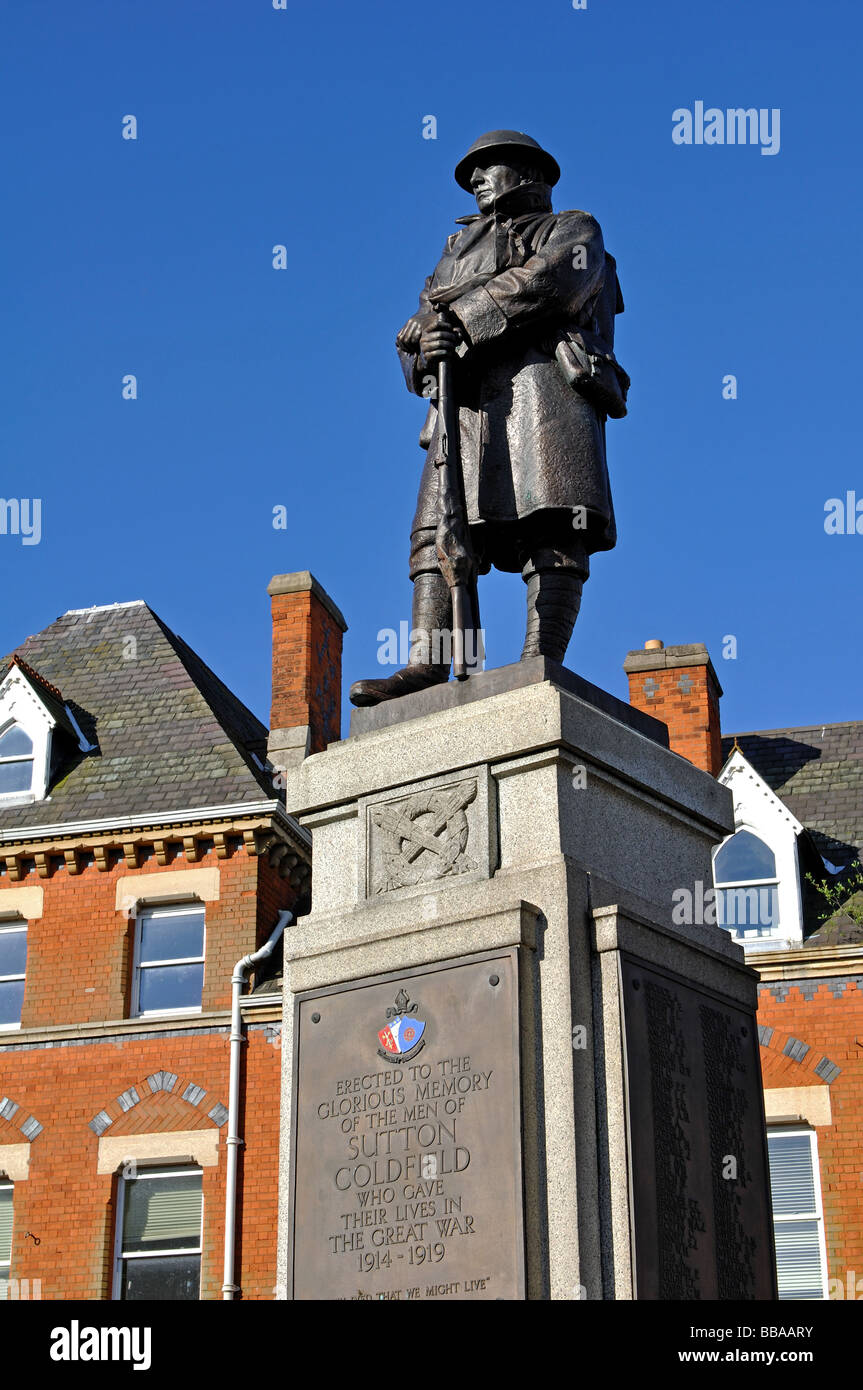 War Memorial and Council House, Sutton Coldfield, West Midlands ...