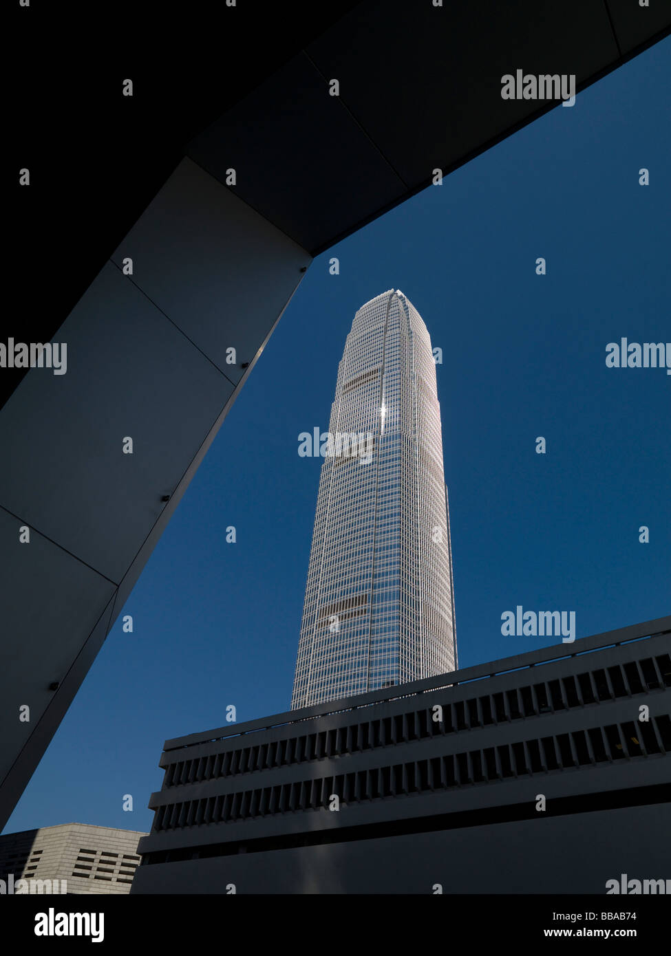 Two International Finance Center; Hong Kong, China Stock Photo - Alamy