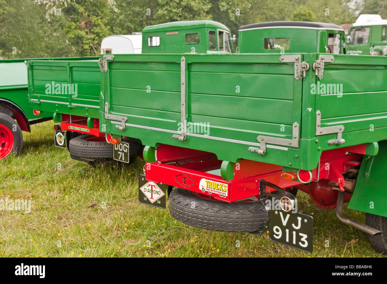 Vintage trucks show hi-res stock photography and images - Alamy
