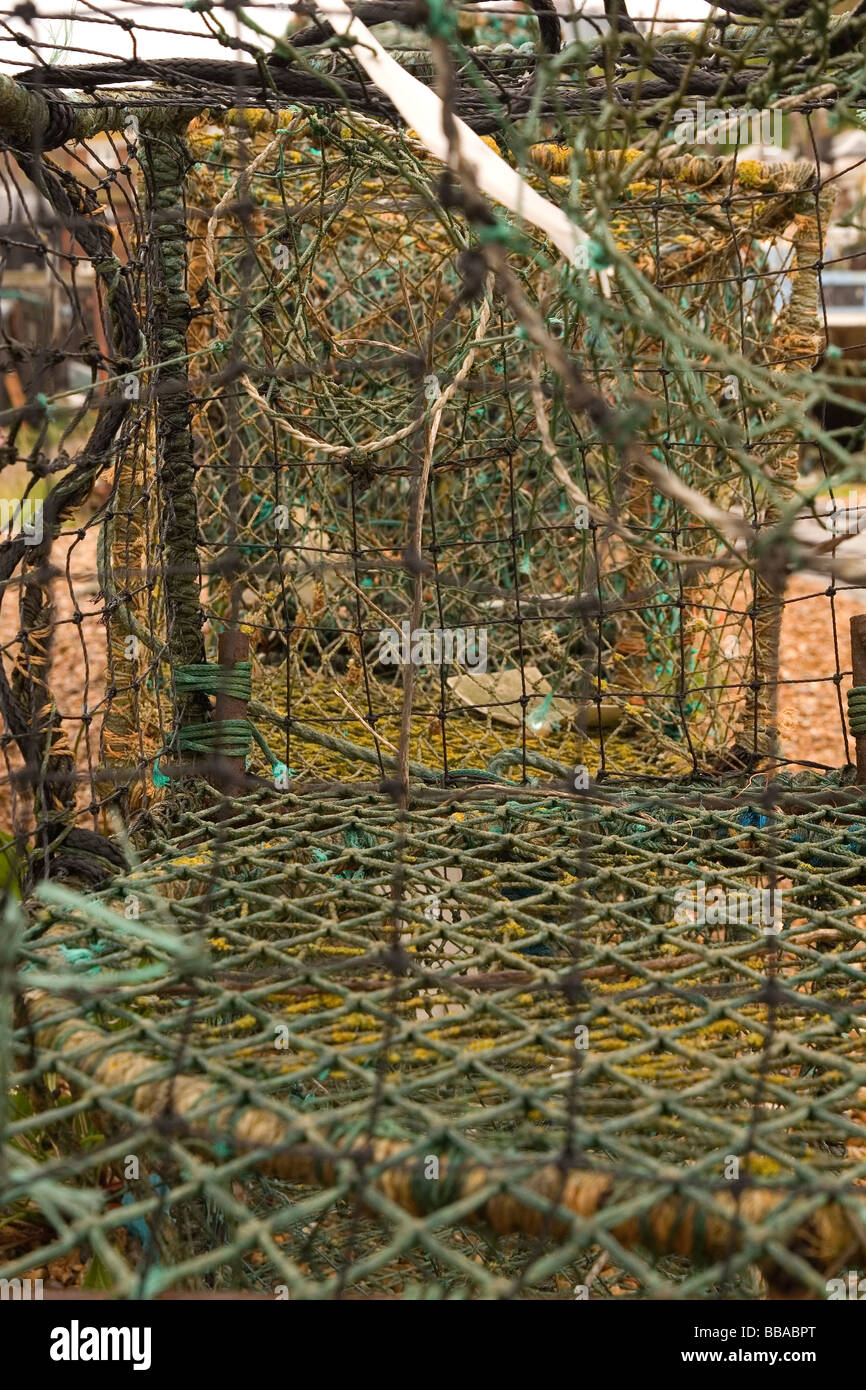 Lobsters pots hi-res stock photography and images - Alamy