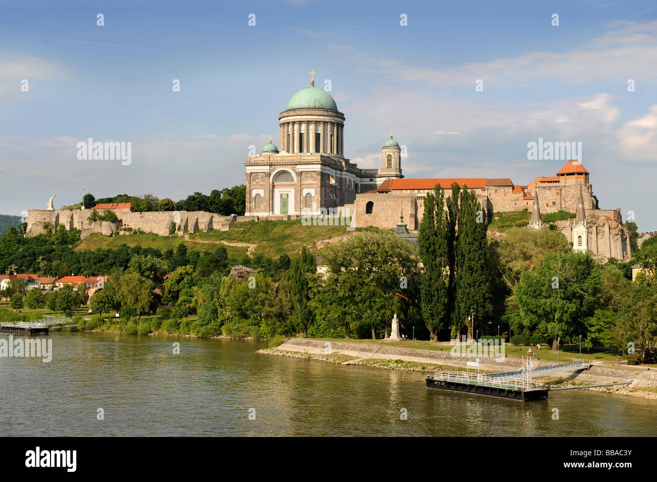 Cathedral dome esztergom danube hungarian hi-res stock photography and ...
