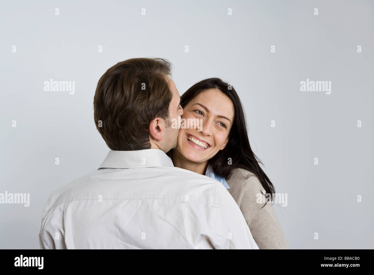 Man being cute with a woman hi-res stock photography and images - Alamy