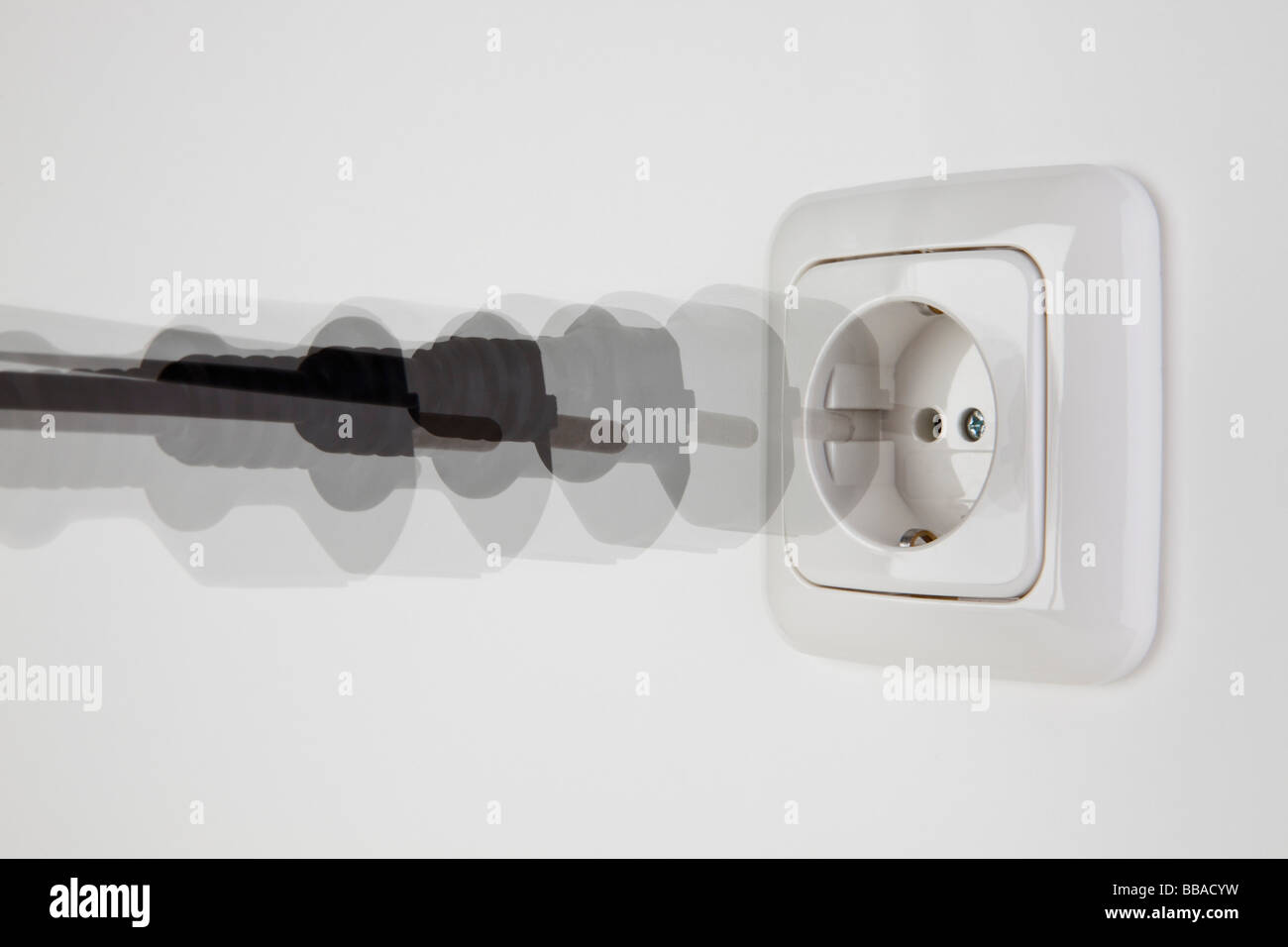A plug and socket Stock Photo - Alamy
