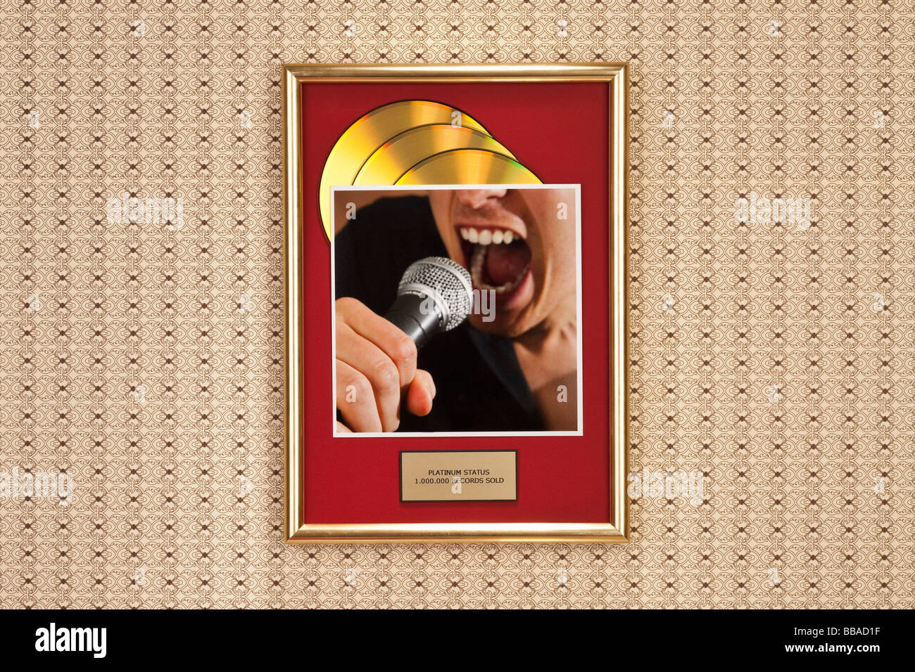 Gold record hi-res stock photography and images - Alamy