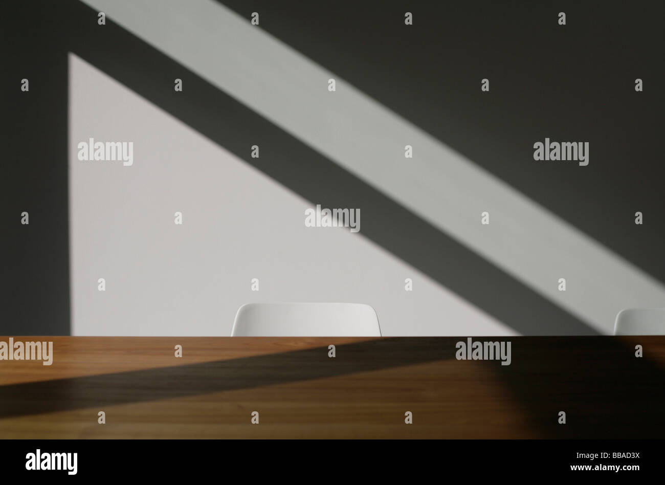 Shadow of table and chairs hi-res stock photography and images - Alamy