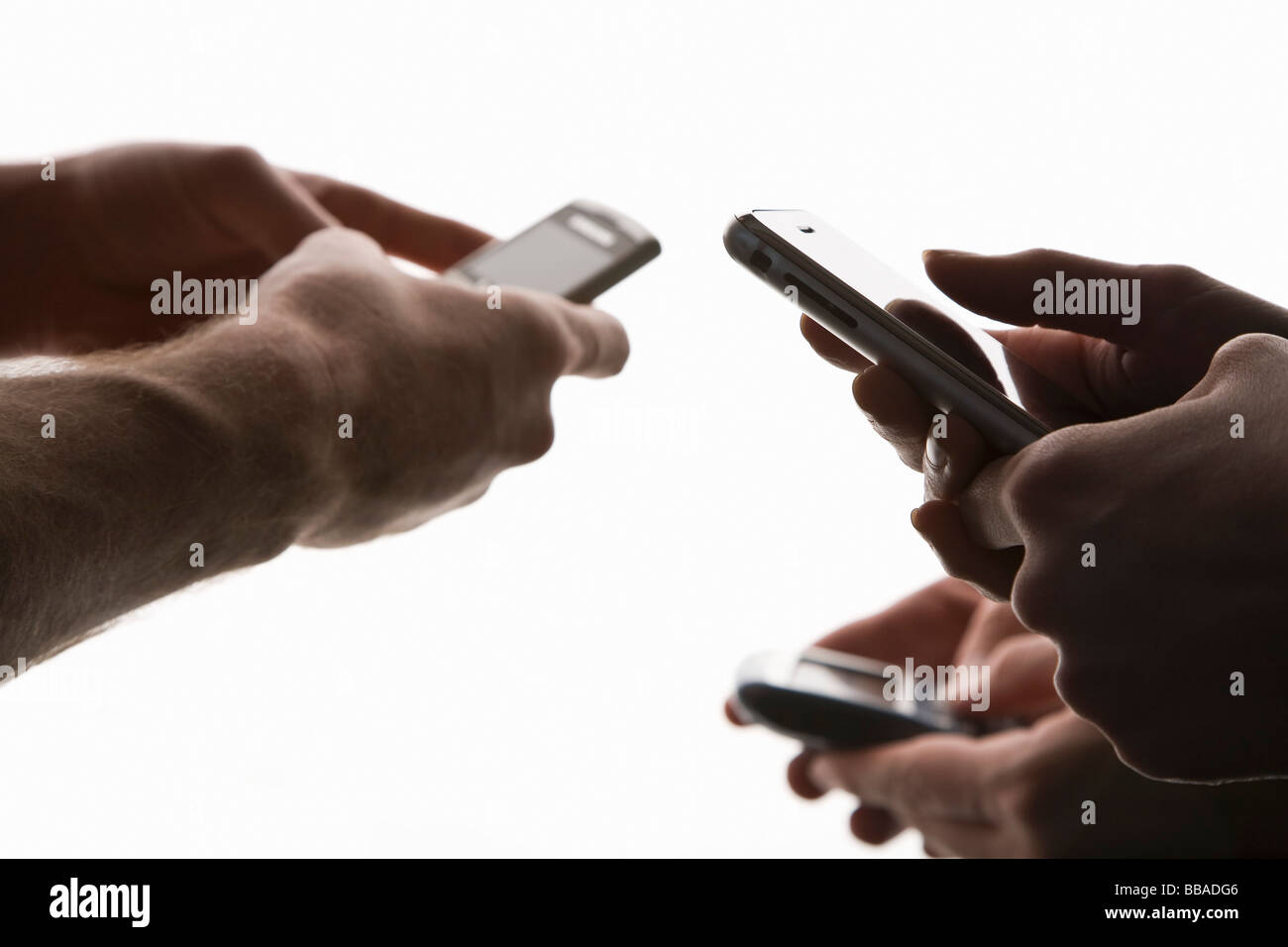 Mobile data people hi-res stock photography and images - Alamy