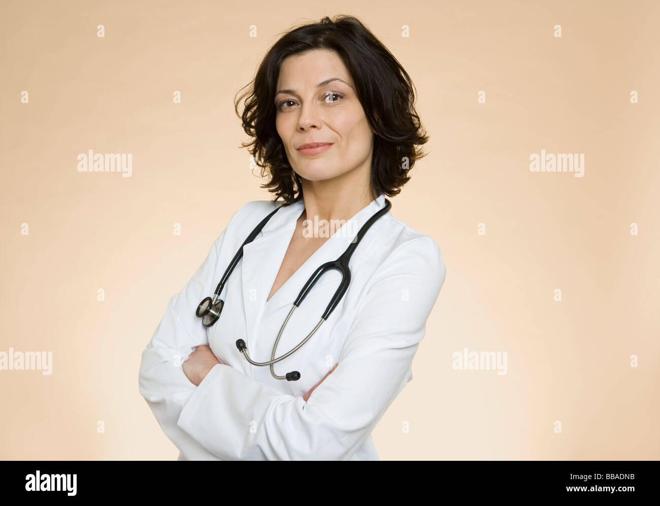 Portrait of a female healthcare worker Stock Photo - Alamy