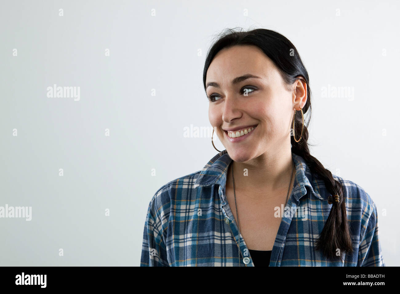 A happy woman, portrait Stock Photo - Alamy