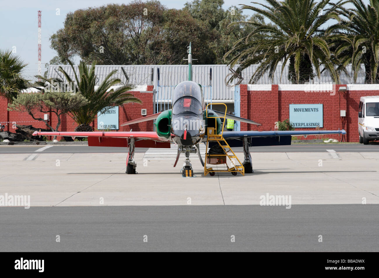 Hawk single engine advanced jet trainer fighter aircraft Stock Photo ...