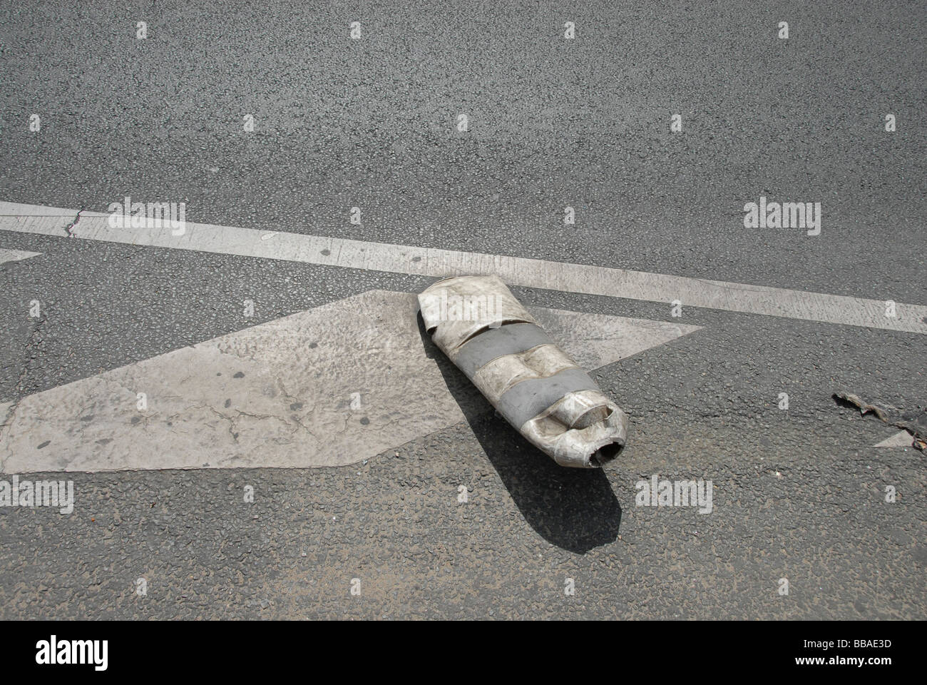 Road accident marker hi-res stock photography and images - Alamy