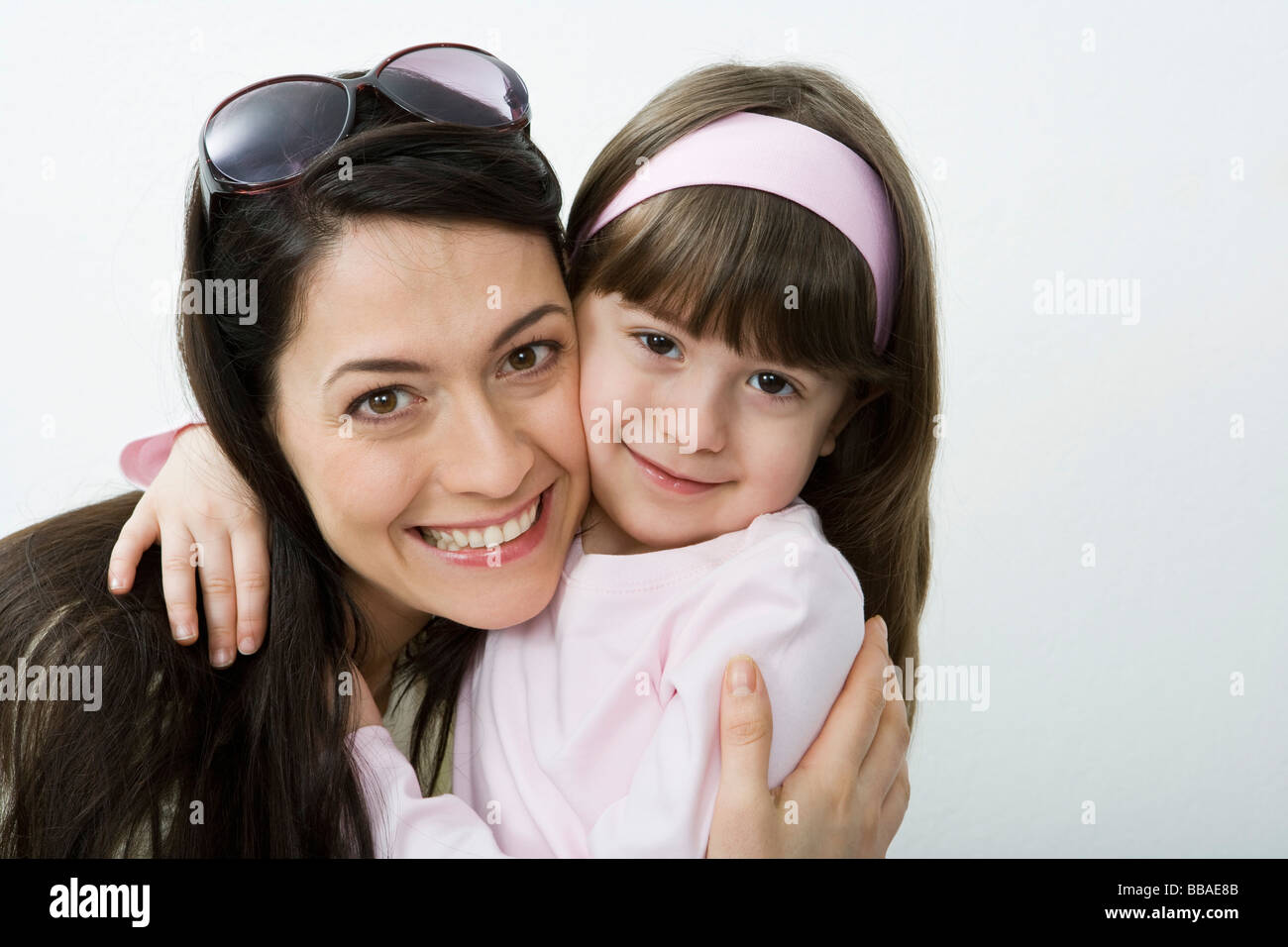 A woman and her daughter, portrait Stock Photo - Alamy
