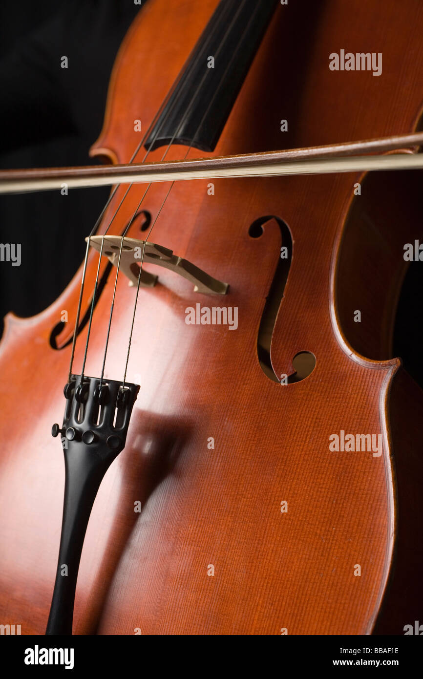 Holding a bow cello hi-res stock photography and images - Alamy