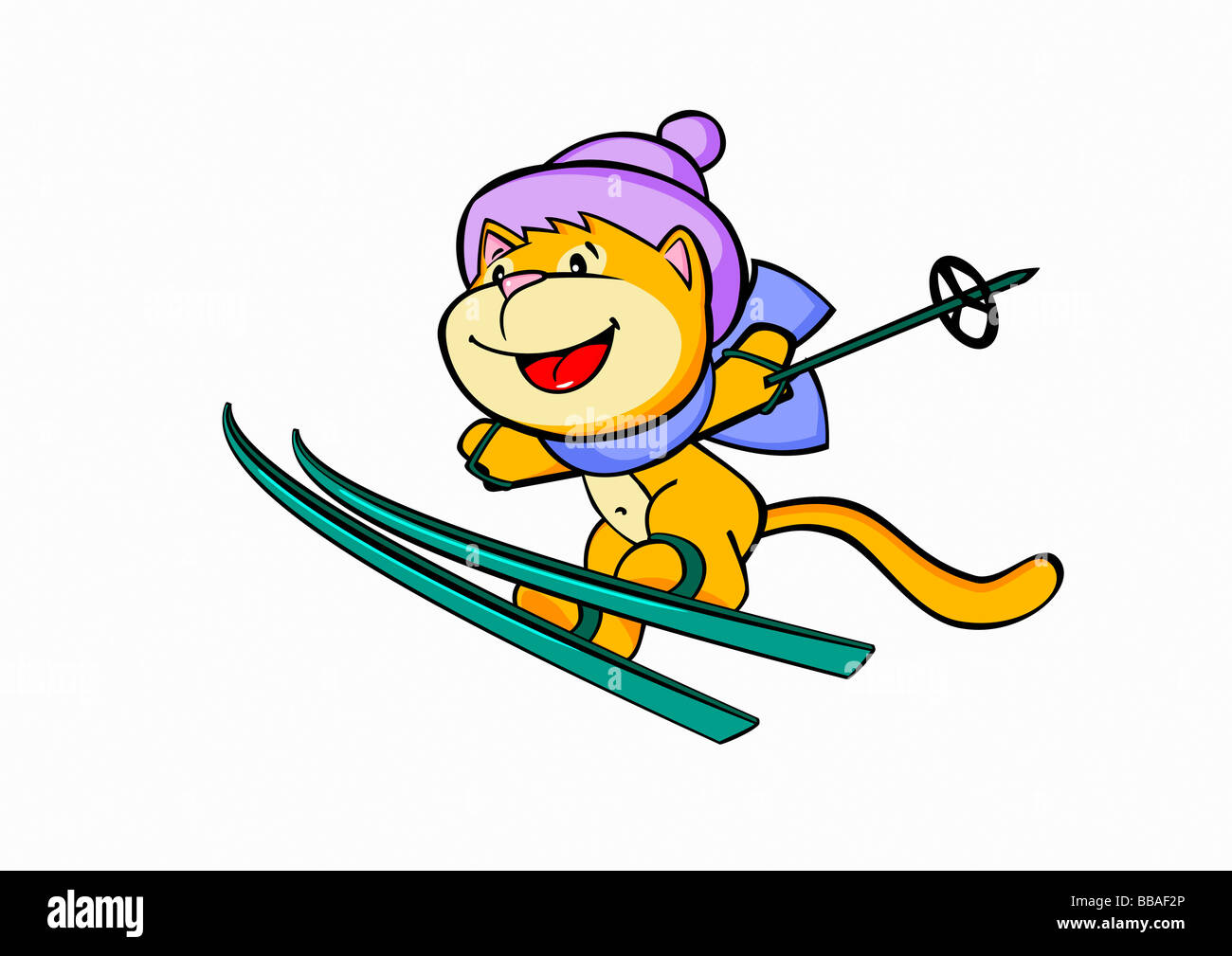 Cat scarf Cut Out Stock Images & Pictures - Alamy