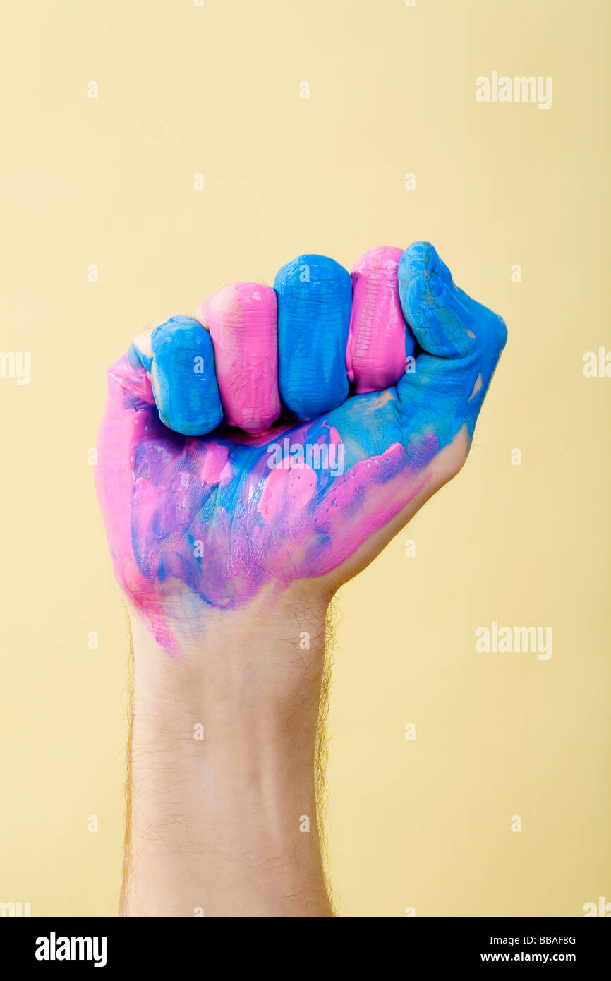 Making a fist hi-res stock photography and images - Alamy