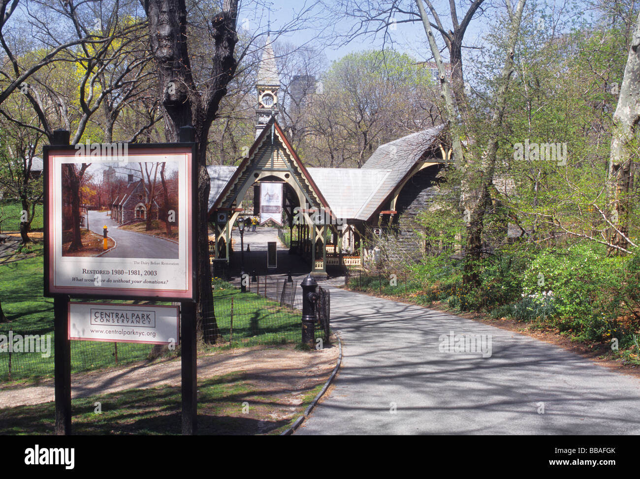 The Dairy Visitor Center and gift shop, Central Park Conservancy ...