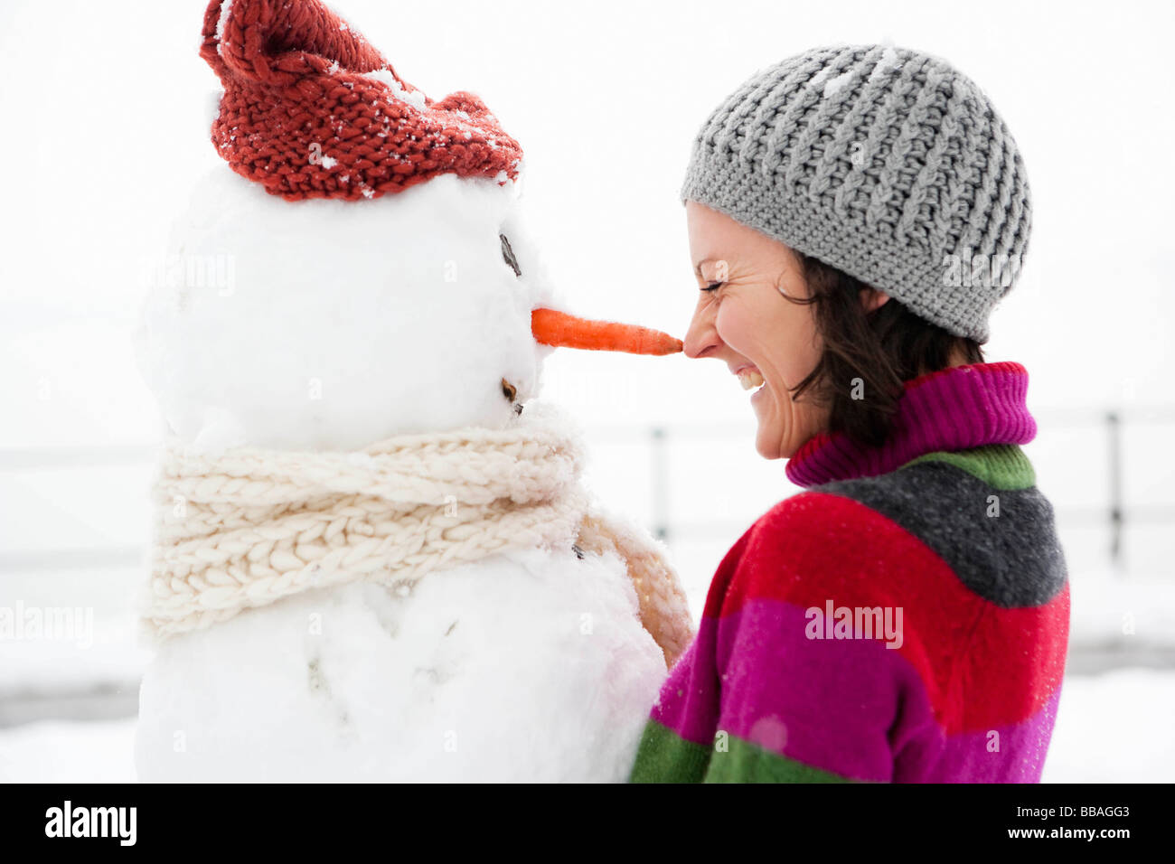 Snowman nose hi-res stock photography and images - Alamy