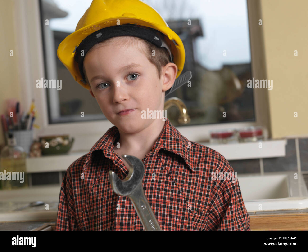 Plumber boy hi-res stock photography and images - Alamy