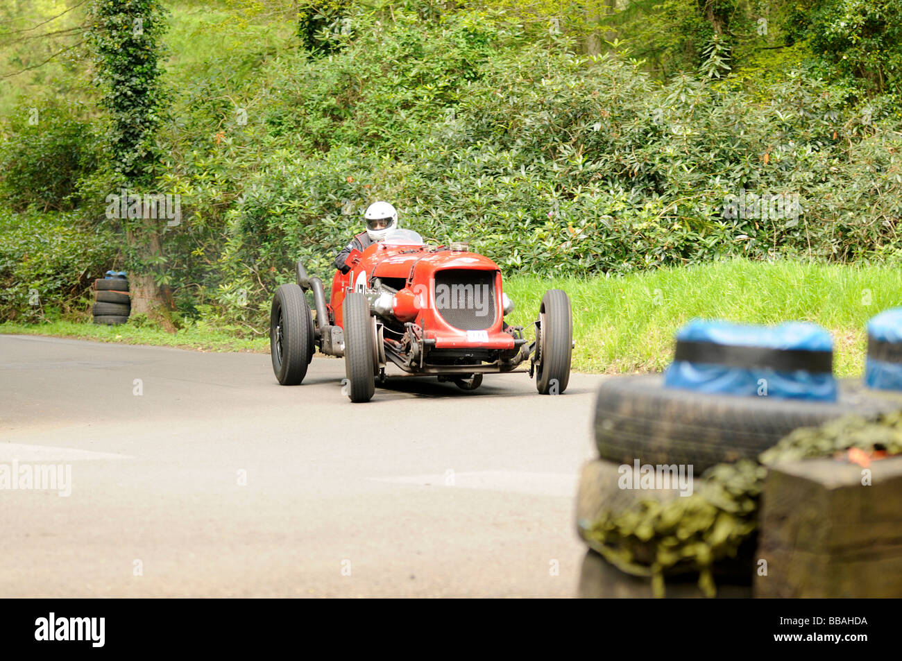 Napier Bentley 1929 24000cc wiscombe hill climb 10 May 2009 Stock Photo ...