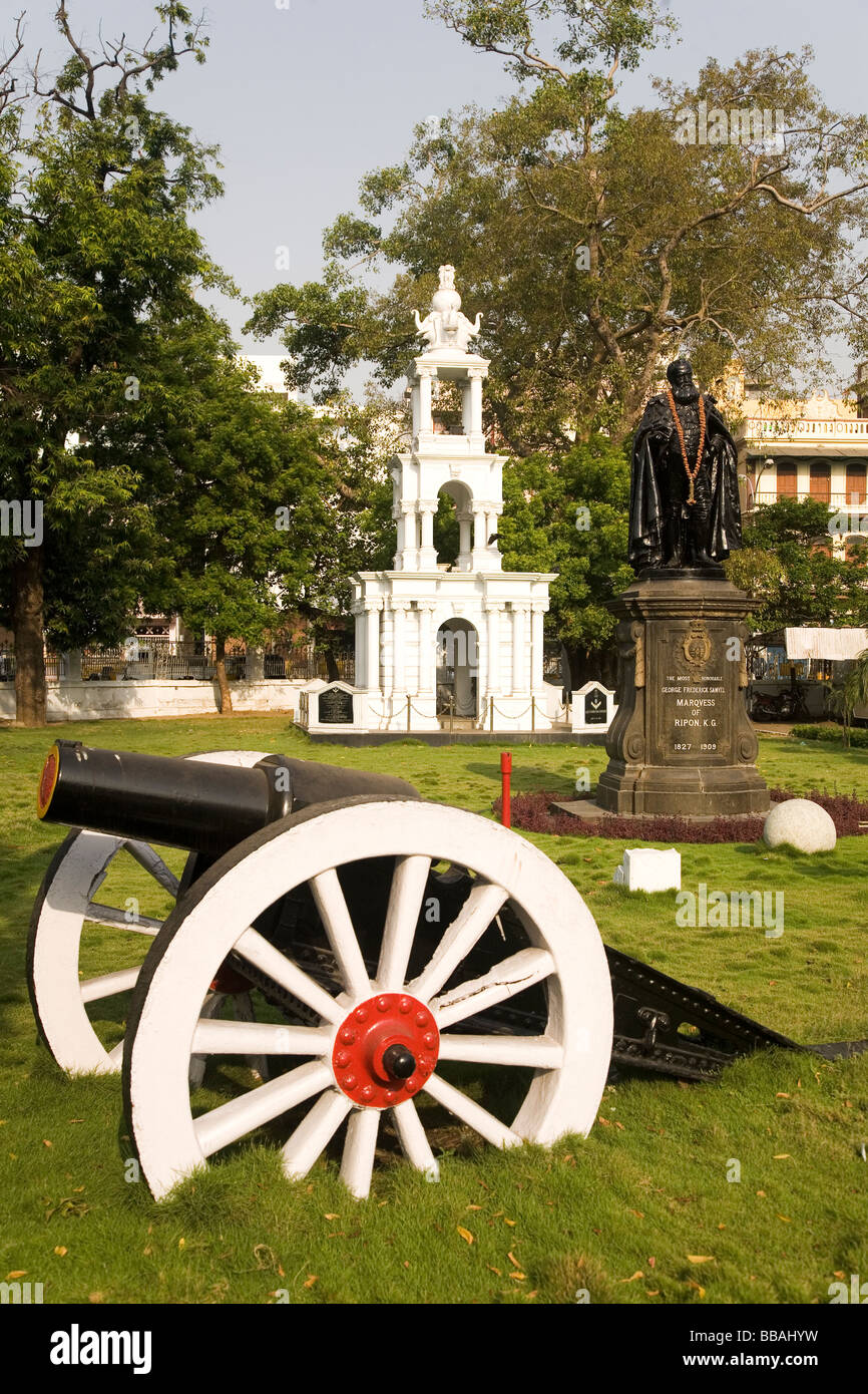 The statue to the Marquess of Ripon in the grounds of the Corporation ...