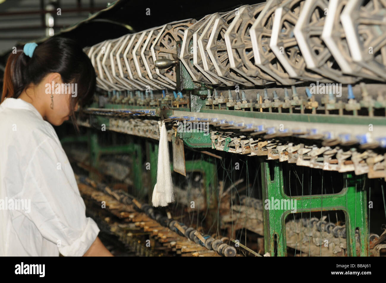 Silkworm farm china hi-res stock photography and images - Alamy