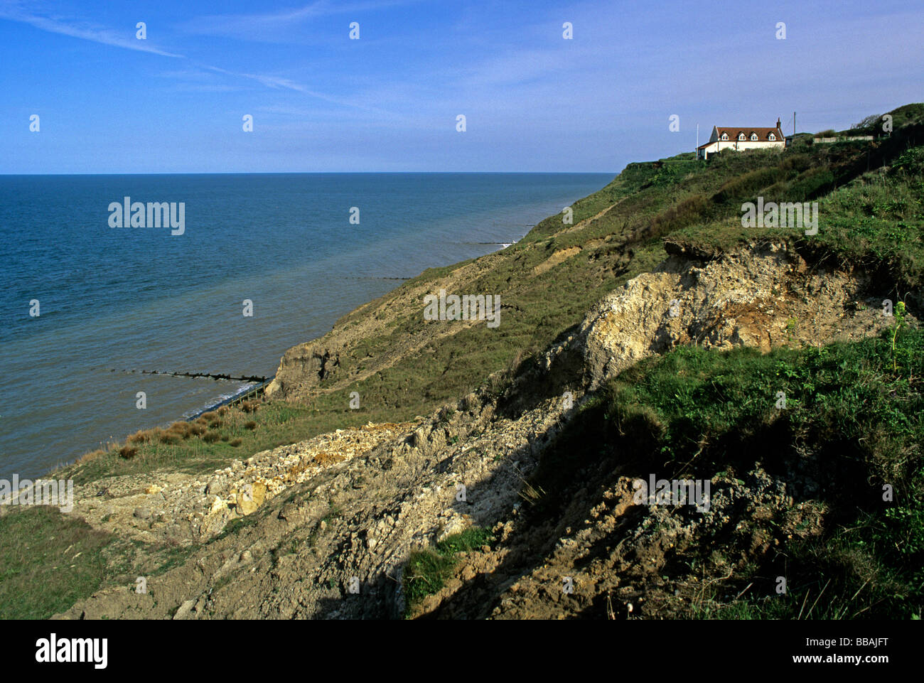 Trimingham cliffs hi-res stock photography and images - Alamy