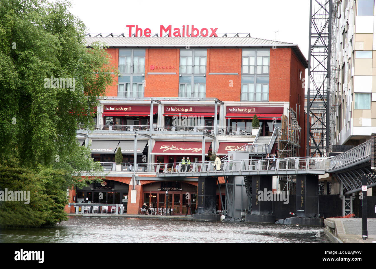 The Mailbox shopping centre Birmingham Stock Photo - Alamy
