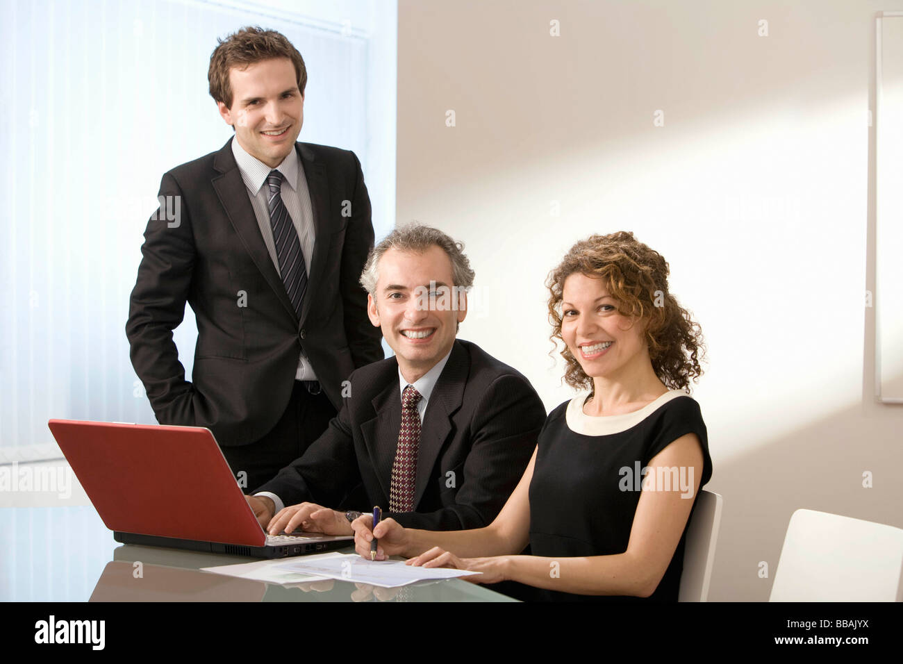 Portrait of business colleagues Stock Photo - Alamy