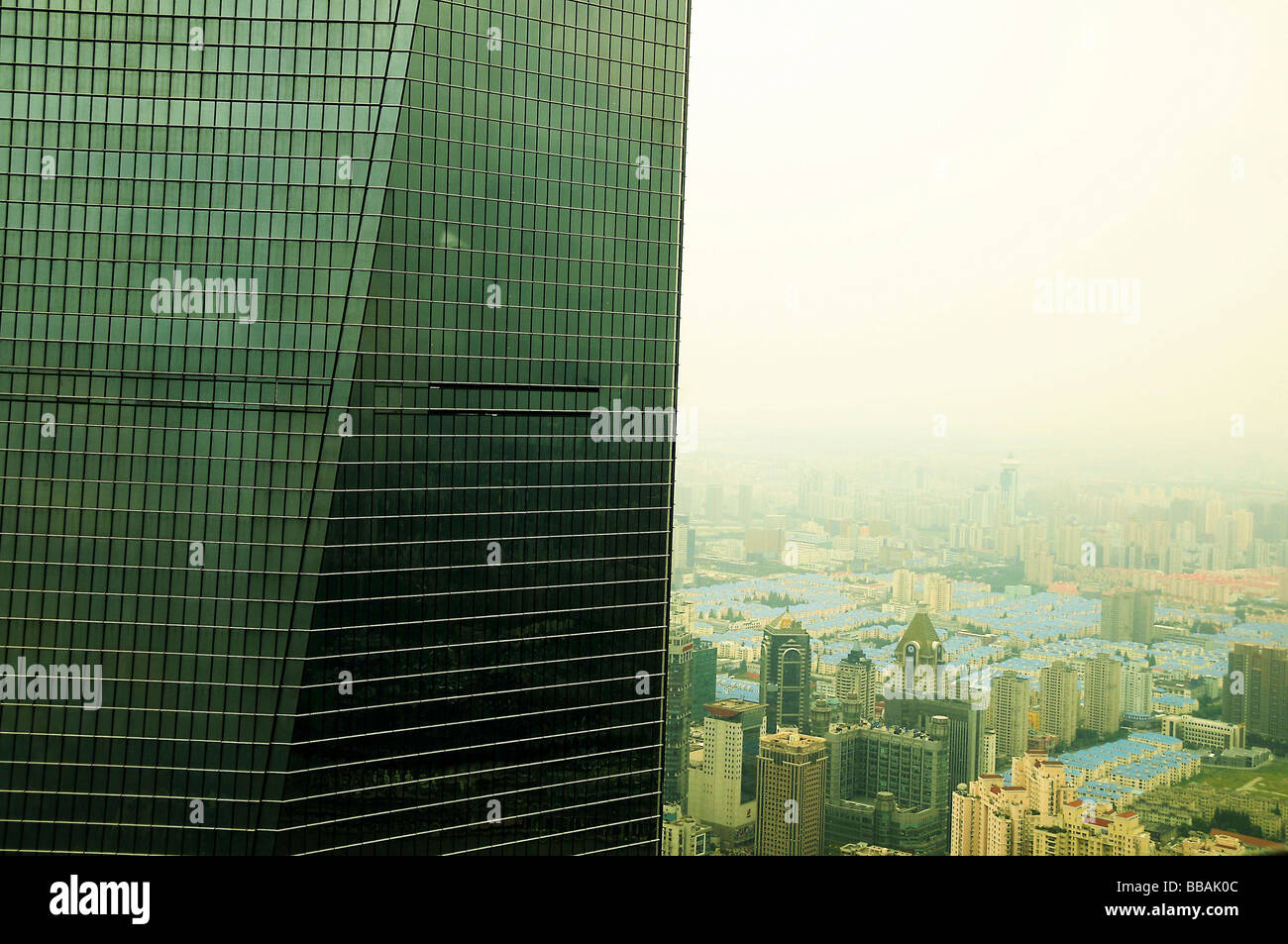China Shanghai modern high rise building Stock Photo - Alamy