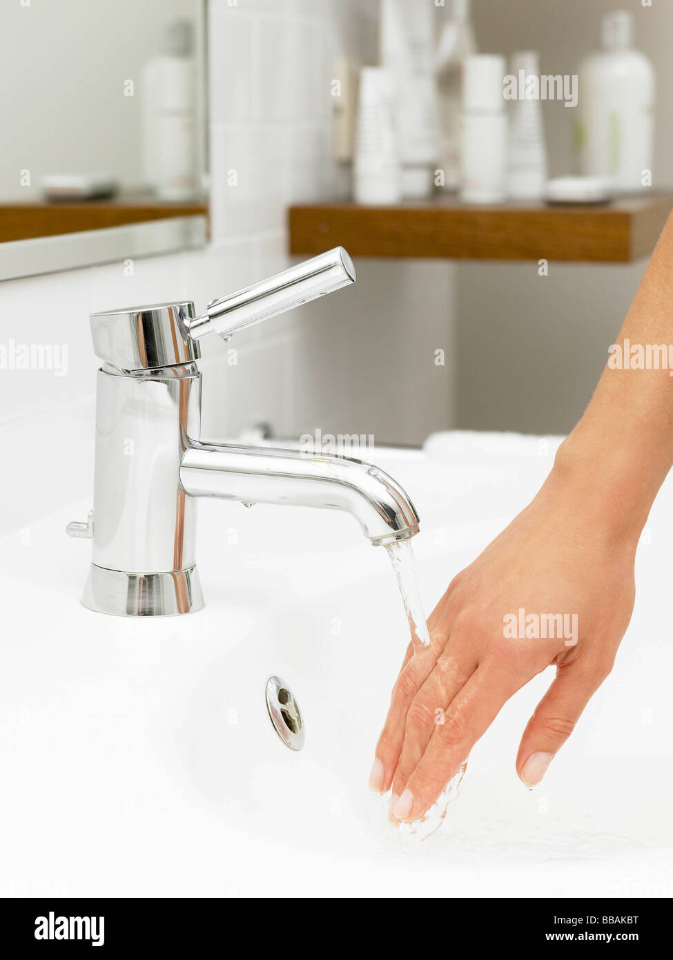 Hand tap hi-res stock photography and images - Alamy