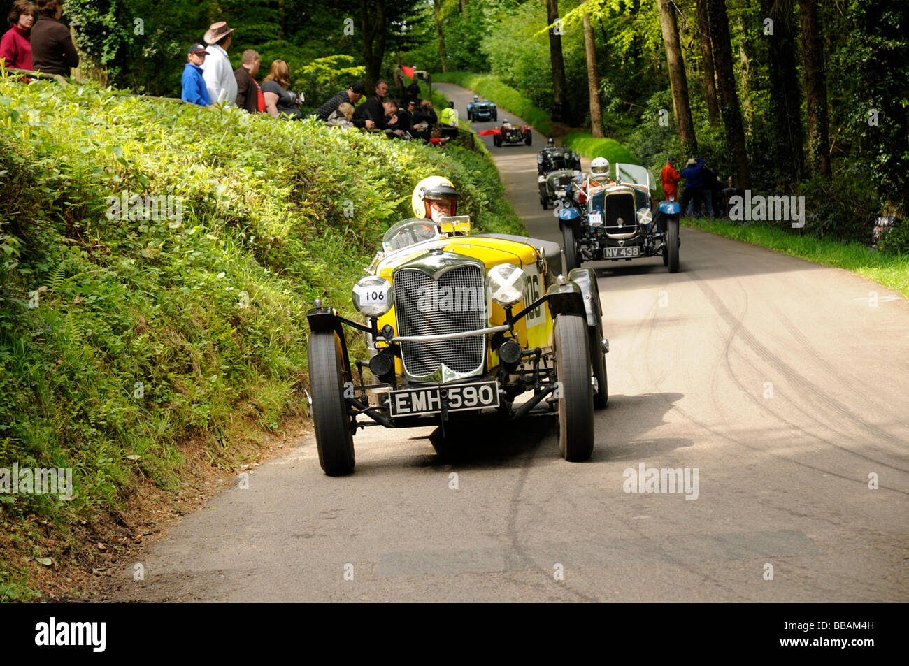 Riley Falcon 1936 1496cc special Wiscombe Hill Climb 10 May 2009 Stock ...