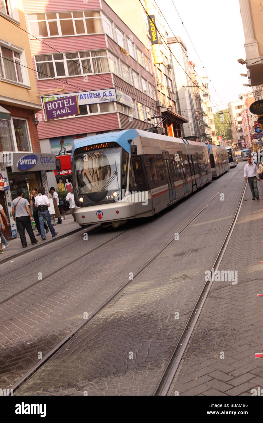 Turkish tram trams hi-res stock photography and images - Alamy