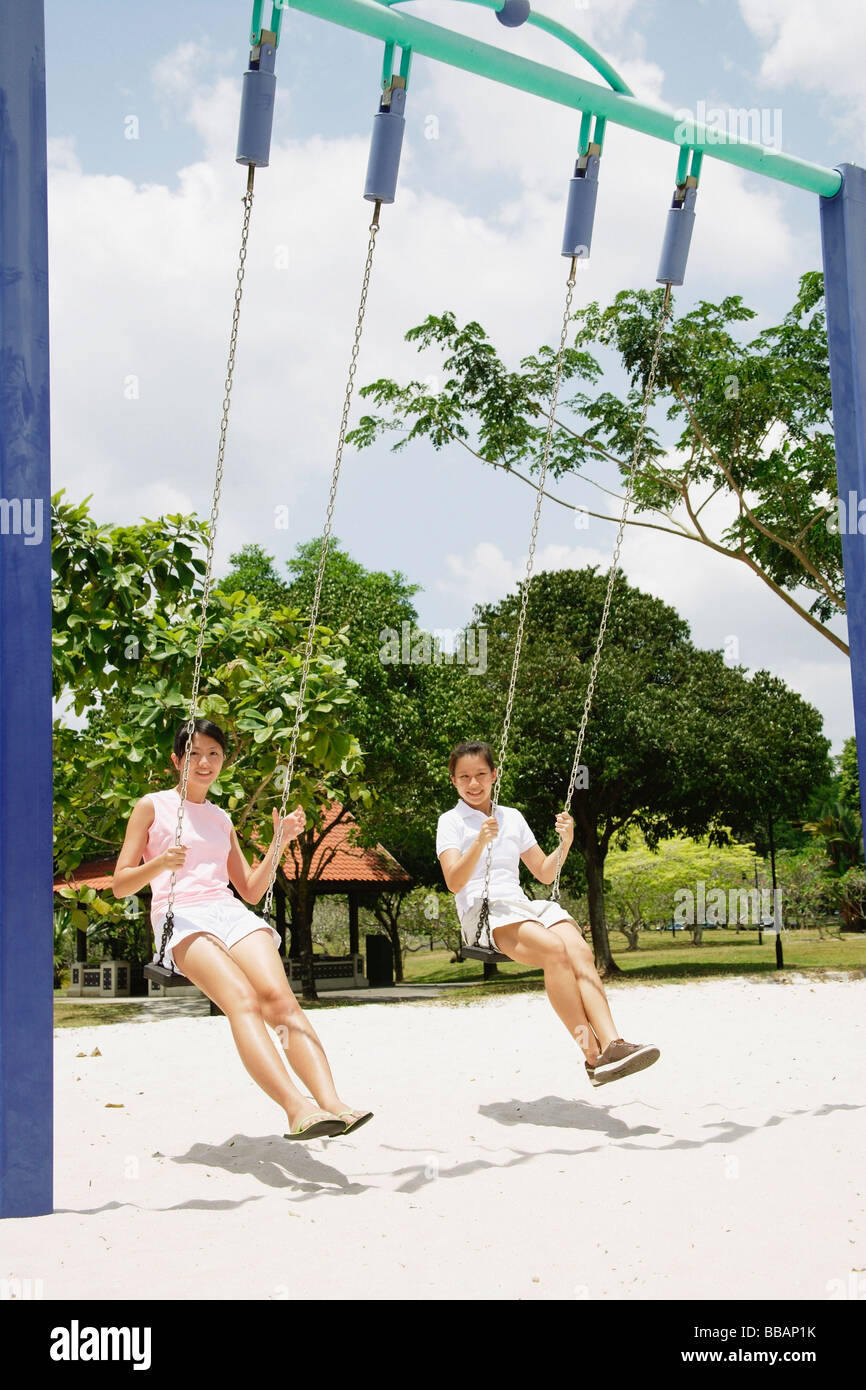 Chinese swings hi-res stock photography and images - Alamy