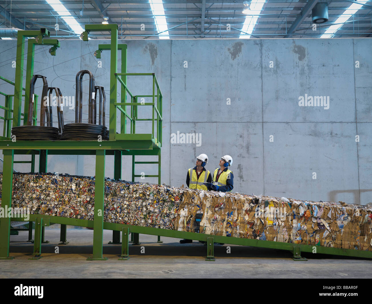 Paper Recycling Worker High Resolution Stock Photography and Images - Alamy